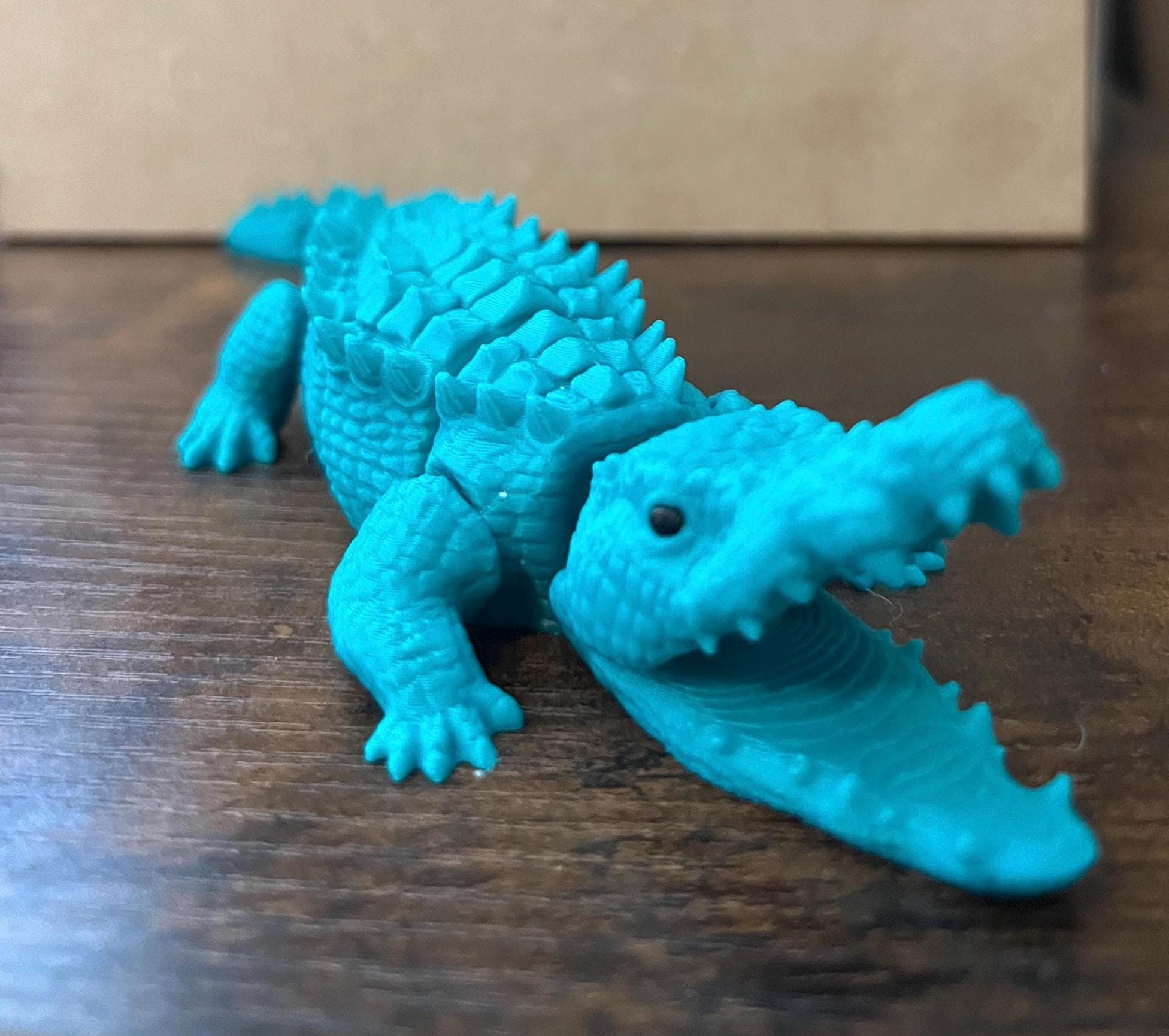 Articulated 3D Printed Crocodile - Etsy