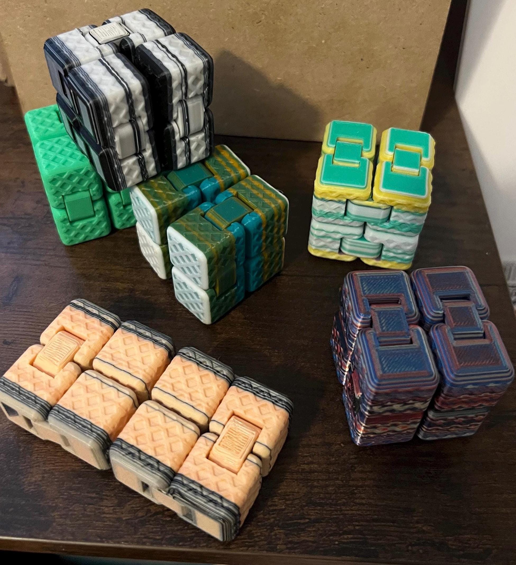 Infinity Cube 3D Print Fidget Toy - Etsy