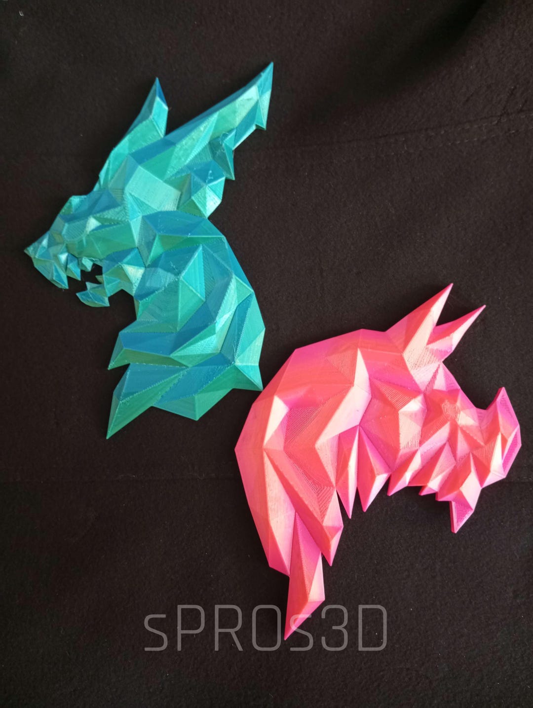 Warframe Wild Kavat and Cubrow Wall Art for Your Home Orbiter 3D Print ...