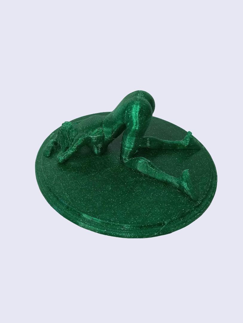 3D Printed Phone Holder in the Shape of a Woman - Stylish Accessory ...
