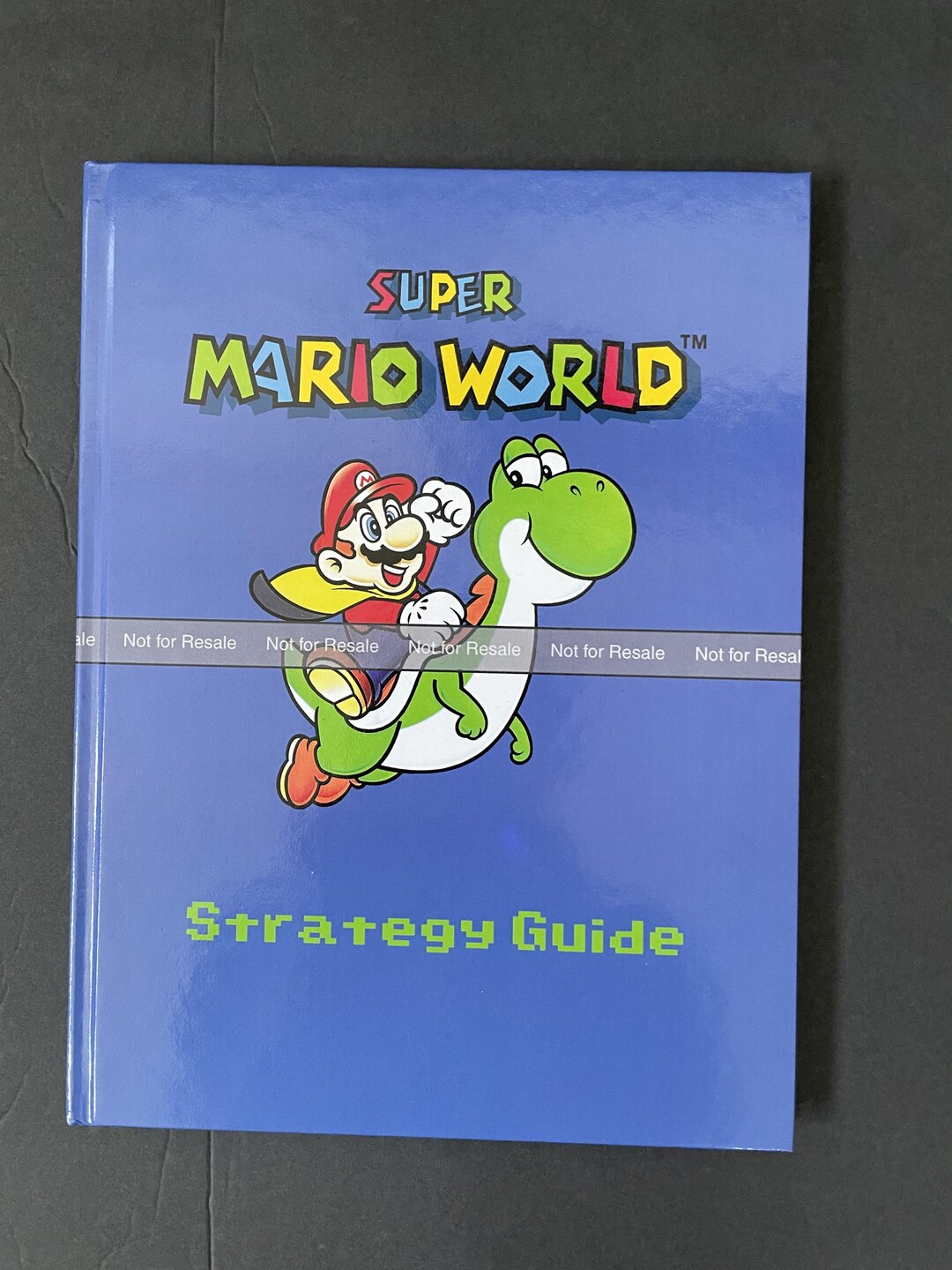 Super Mario World - Fan Made Strategy Guide - CUSTOM HARDCOVER - Etsy