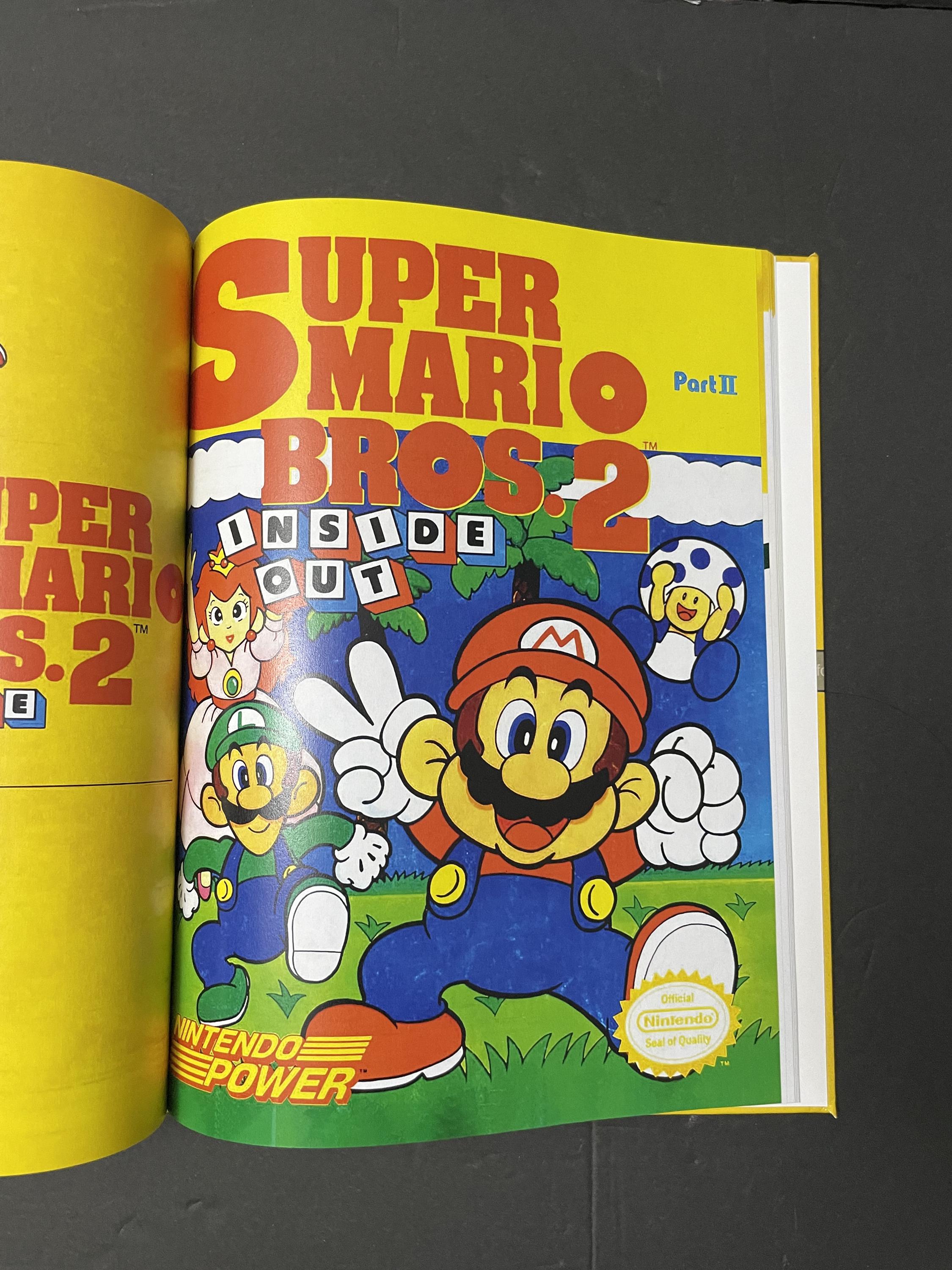 Super Mario Bros. 2: Inside Out - Nintendo Power - CUSTOM HARDCOVER - Etsy