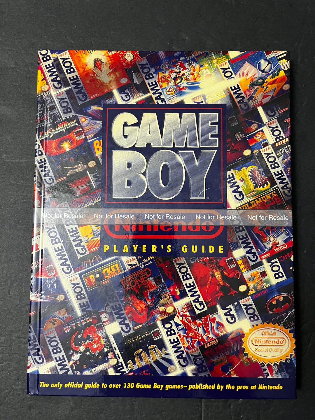 Game Boy - Nintendo Player's Guide - CUSTOM HARDCOVER - Etsy