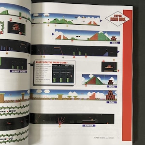 Super Mario All-stars - Nintendo Player's Guide - CUSTOM HARDCOVER - Etsy