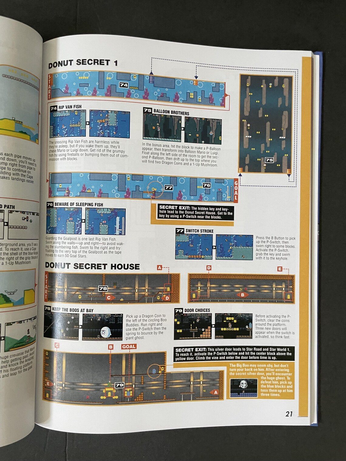 Super Mario World - Fan Made Strategy Guide - CUSTOM HARDCOVER - Etsy