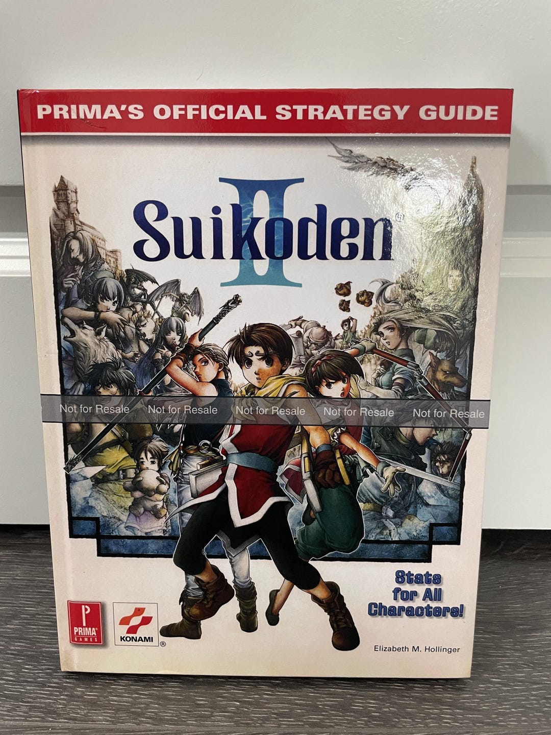 Suikoden II - Prima's Official Strategy Guide - CUSTOM HARDCOVER - Etsy