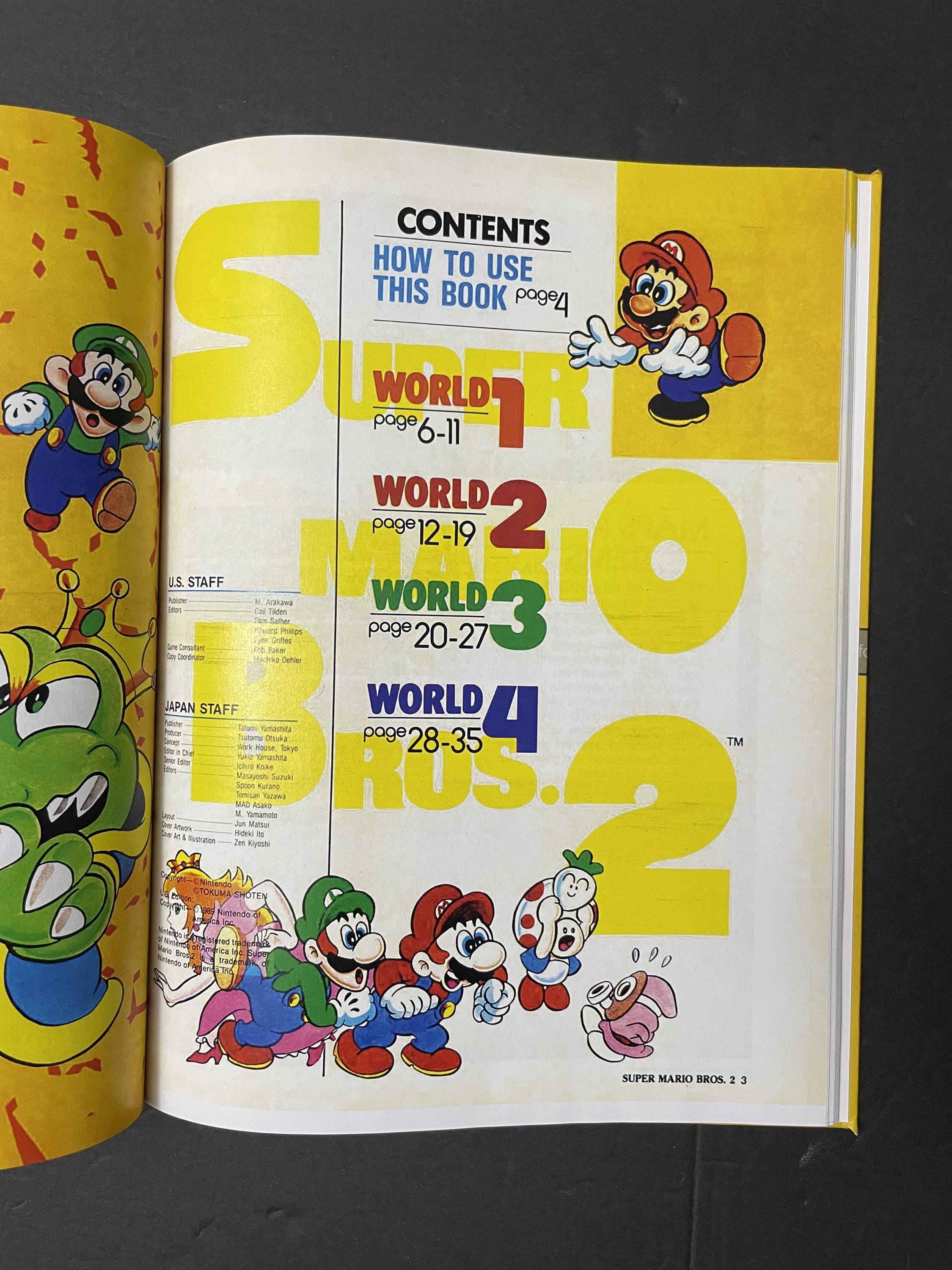 Super Mario Bros. 2: Inside Out - Nintendo Power - CUSTOM HARDCOVER - Etsy