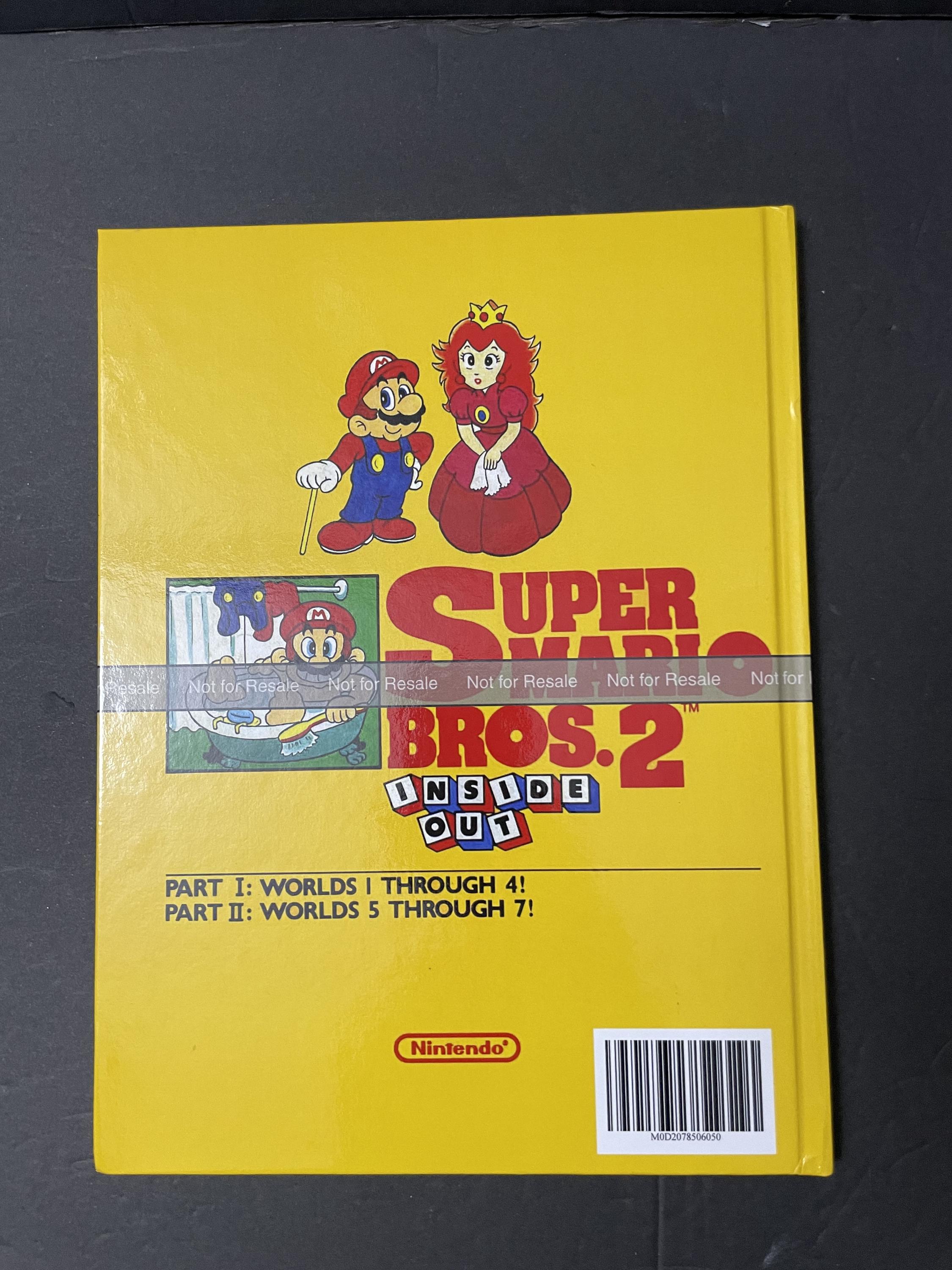 Super Mario Bros. 2: Inside Out - Nintendo Power - CUSTOM HARDCOVER - Etsy