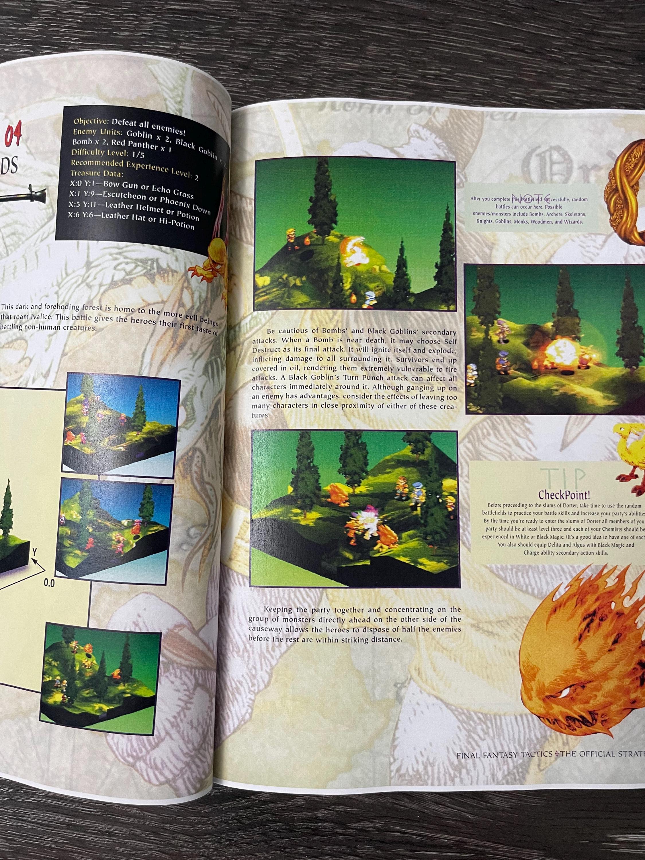 Final Fantasy Tactics - Prima's Official Strategy Guide - CUSTOM ...