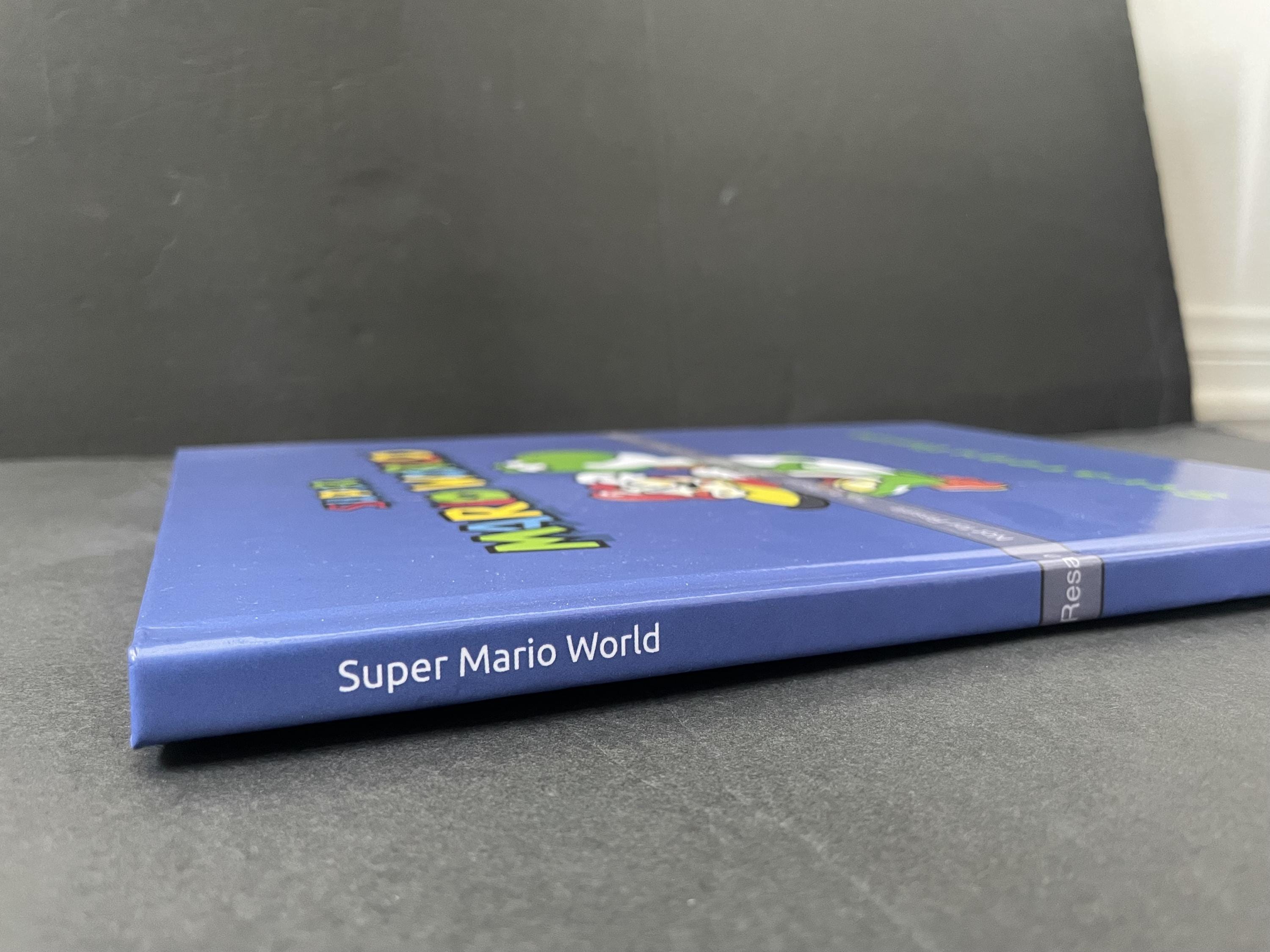 Super Mario World - Fan Made Strategy Guide - CUSTOM HARDCOVER - Etsy