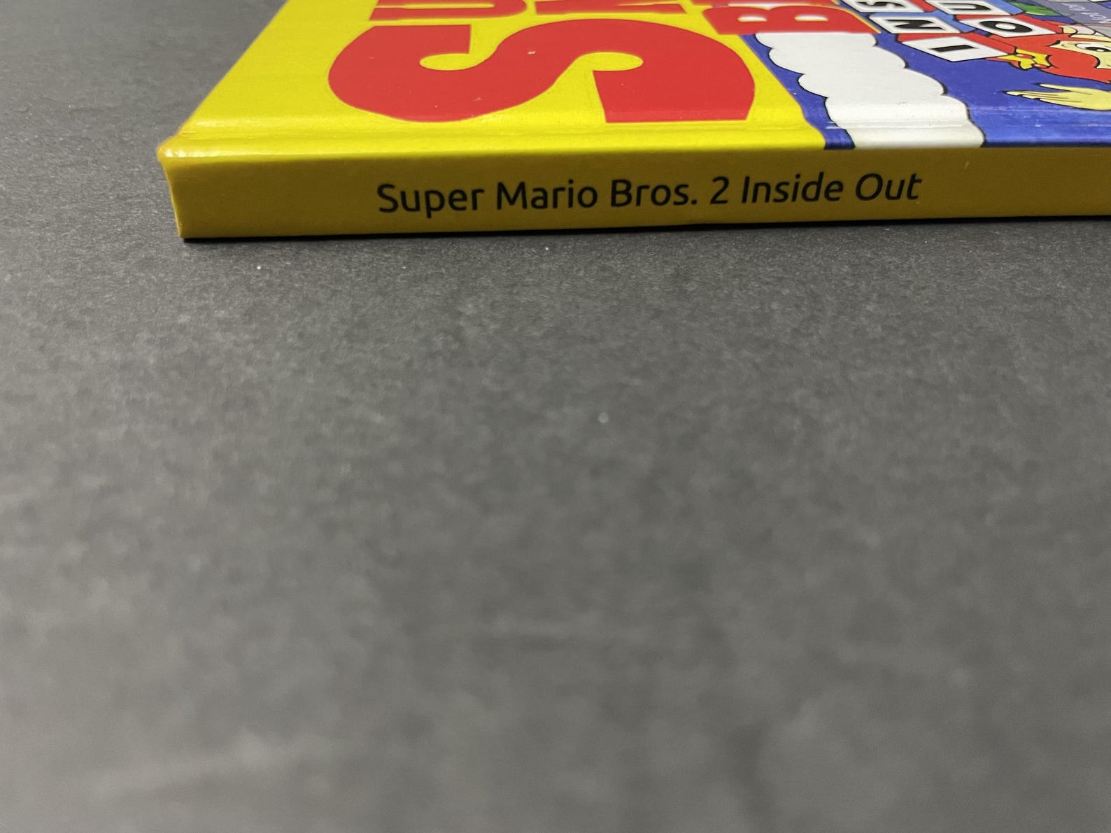 Super Mario Bros. 2: Inside Out - Nintendo Power - CUSTOM HARDCOVER - Etsy