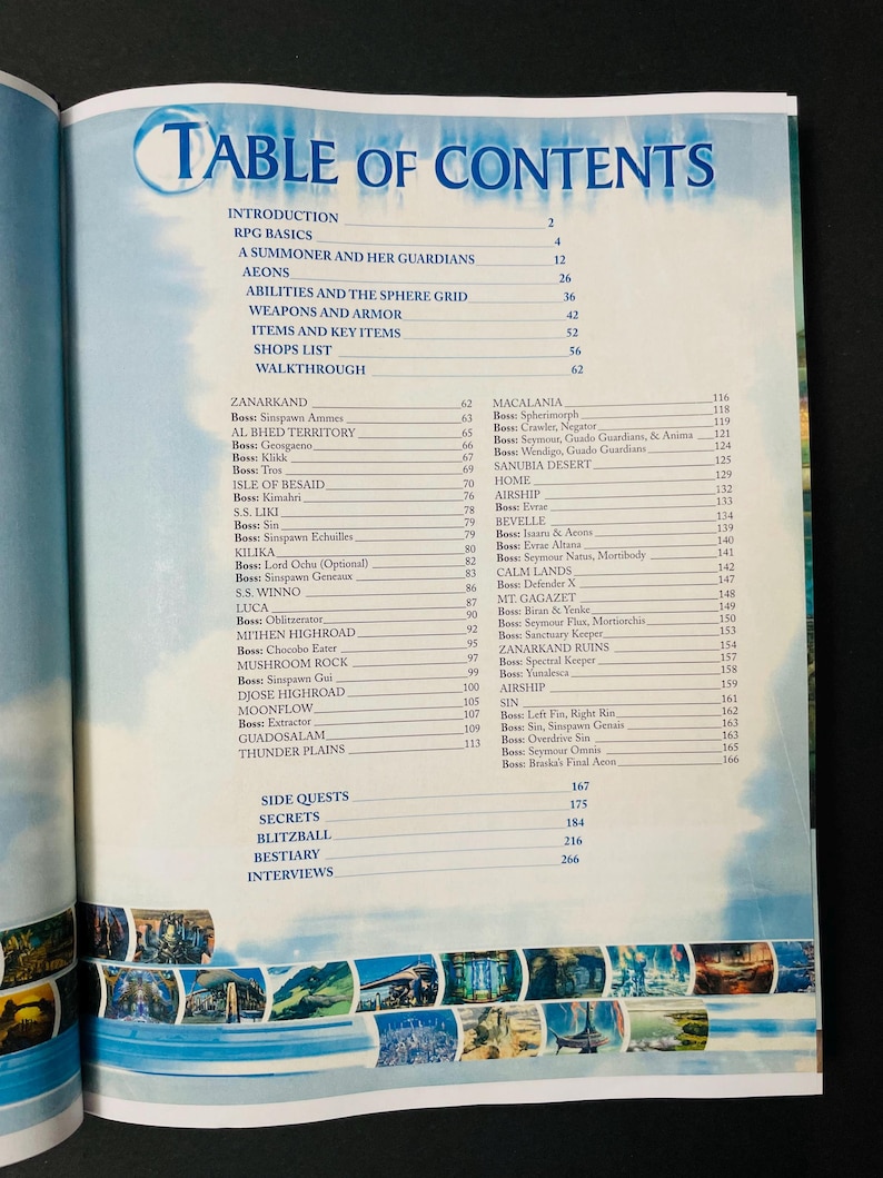 Final Fantasy X - Bradygames Official Strategy Guide - CUSTOM HARDCOVER ...
