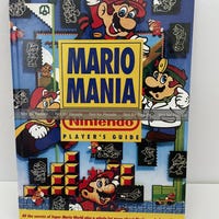 New Super Mario Bros. - Nintendo Player's Guide - CUSTOM HARDCOVER - Etsy