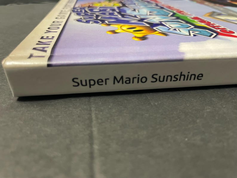 Super Mario Sunshine - Bradygames Official Strategy Guide - CUSTOM ...