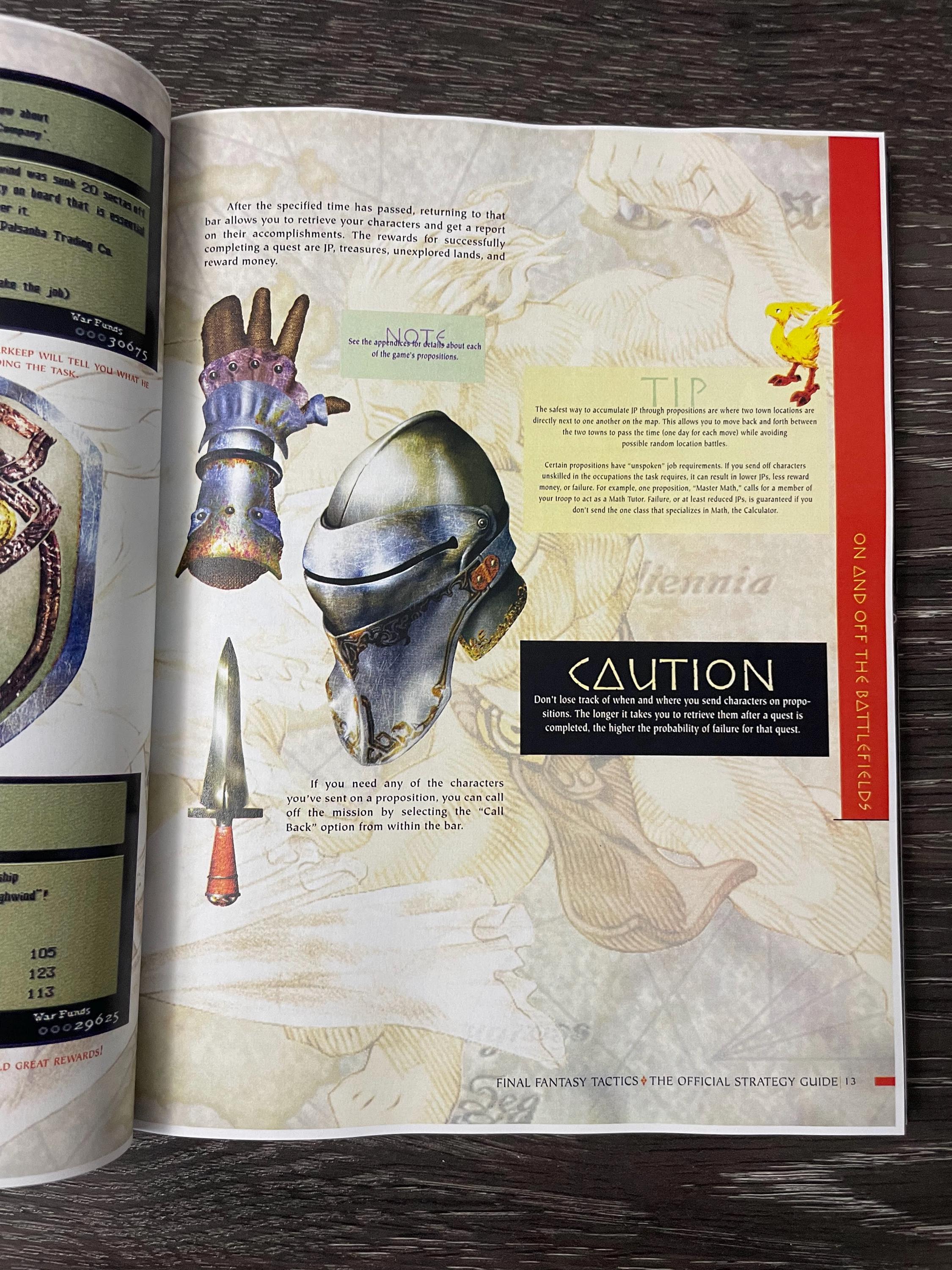 Final Fantasy Tactics - Prima's Official Strategy Guide - CUSTOM ...