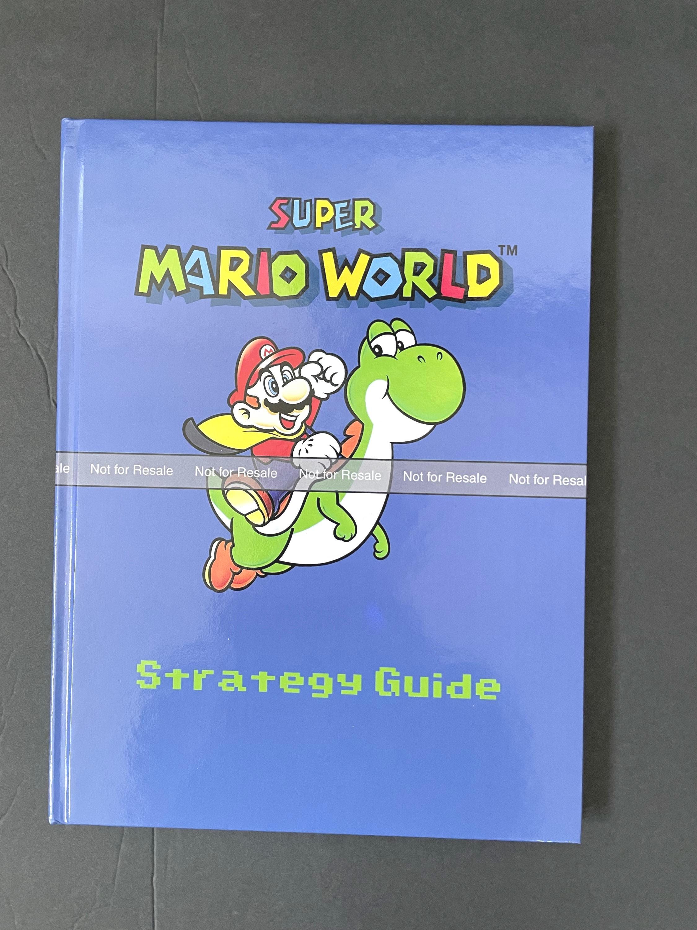 Super Mario World - Fan Made Strategy Guide - CUSTOM HARDCOVER - Etsy