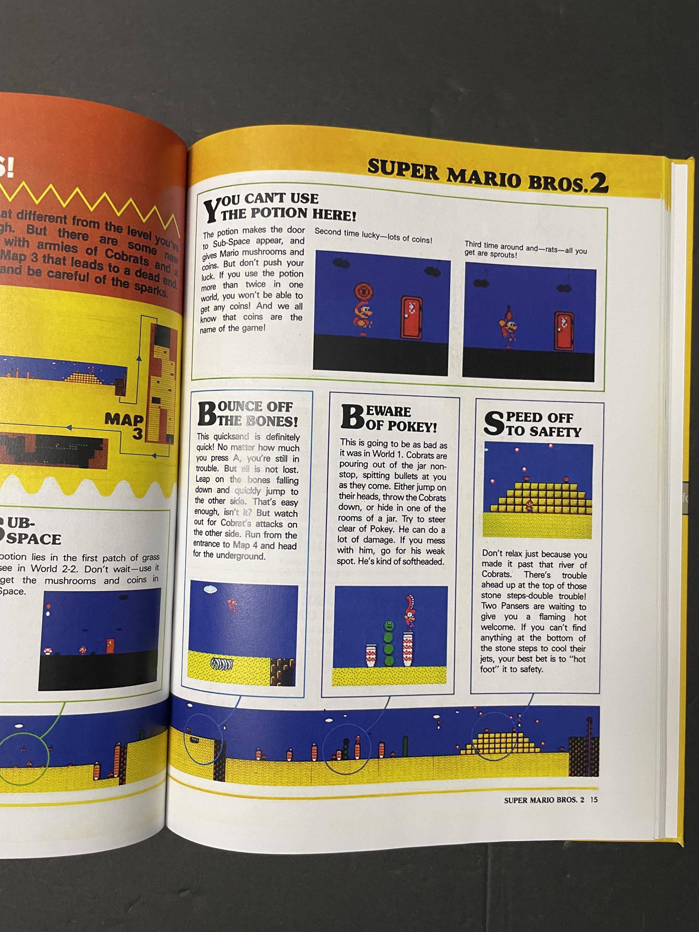 Super Mario Bros. 2: Inside Out - Nintendo Power - CUSTOM HARDCOVER - Etsy