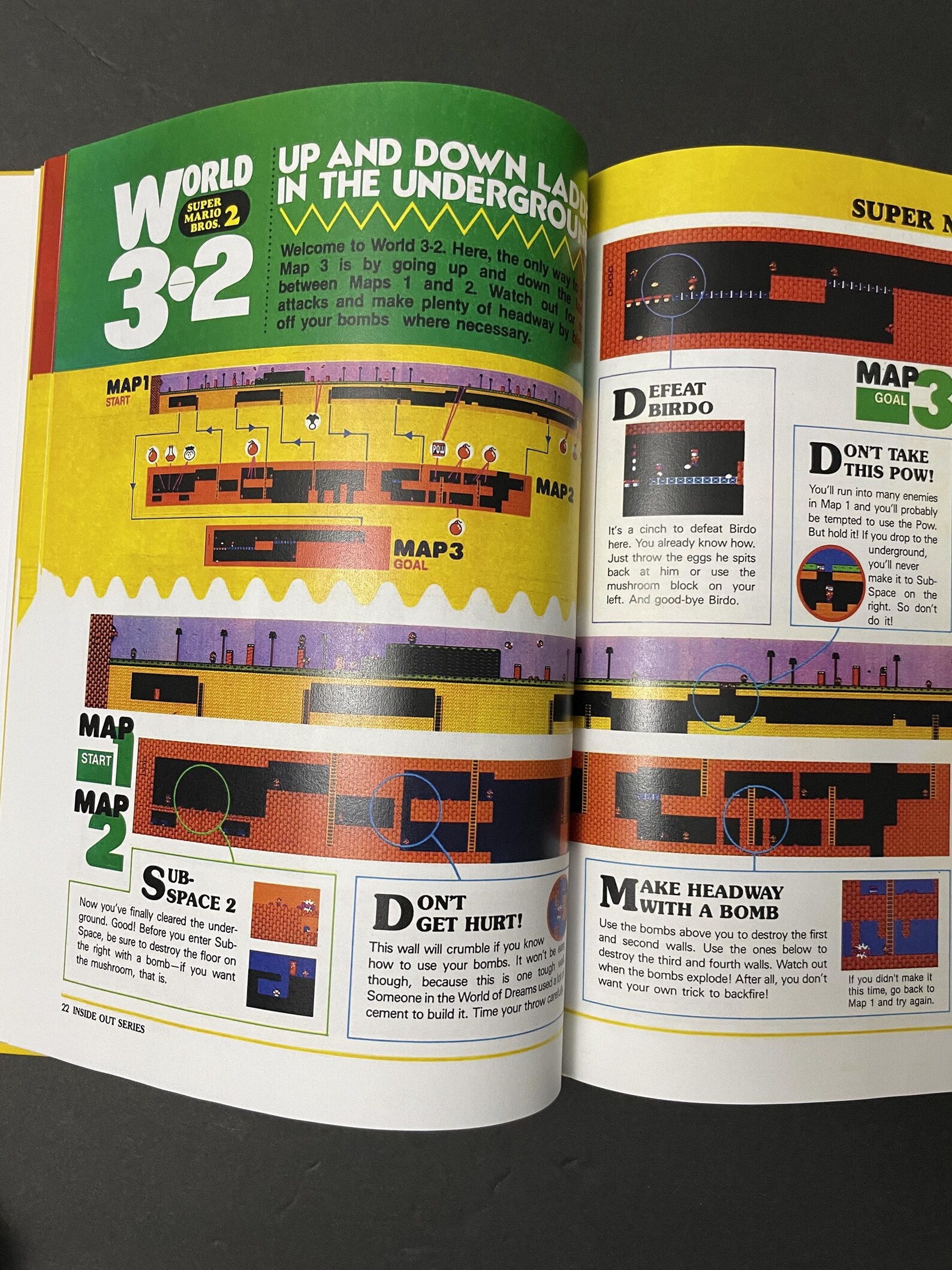 Super Mario Bros. 2: Inside Out - Nintendo Power - CUSTOM HARDCOVER - Etsy