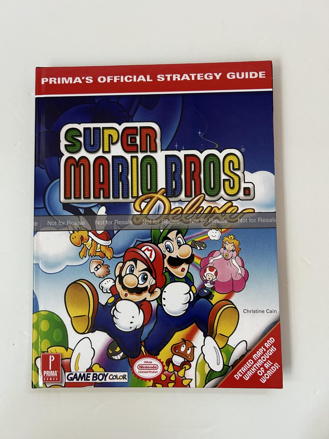 Super Mario Bros. Deluxe - Prima's Official Strategy Guide - CUSTOM ...