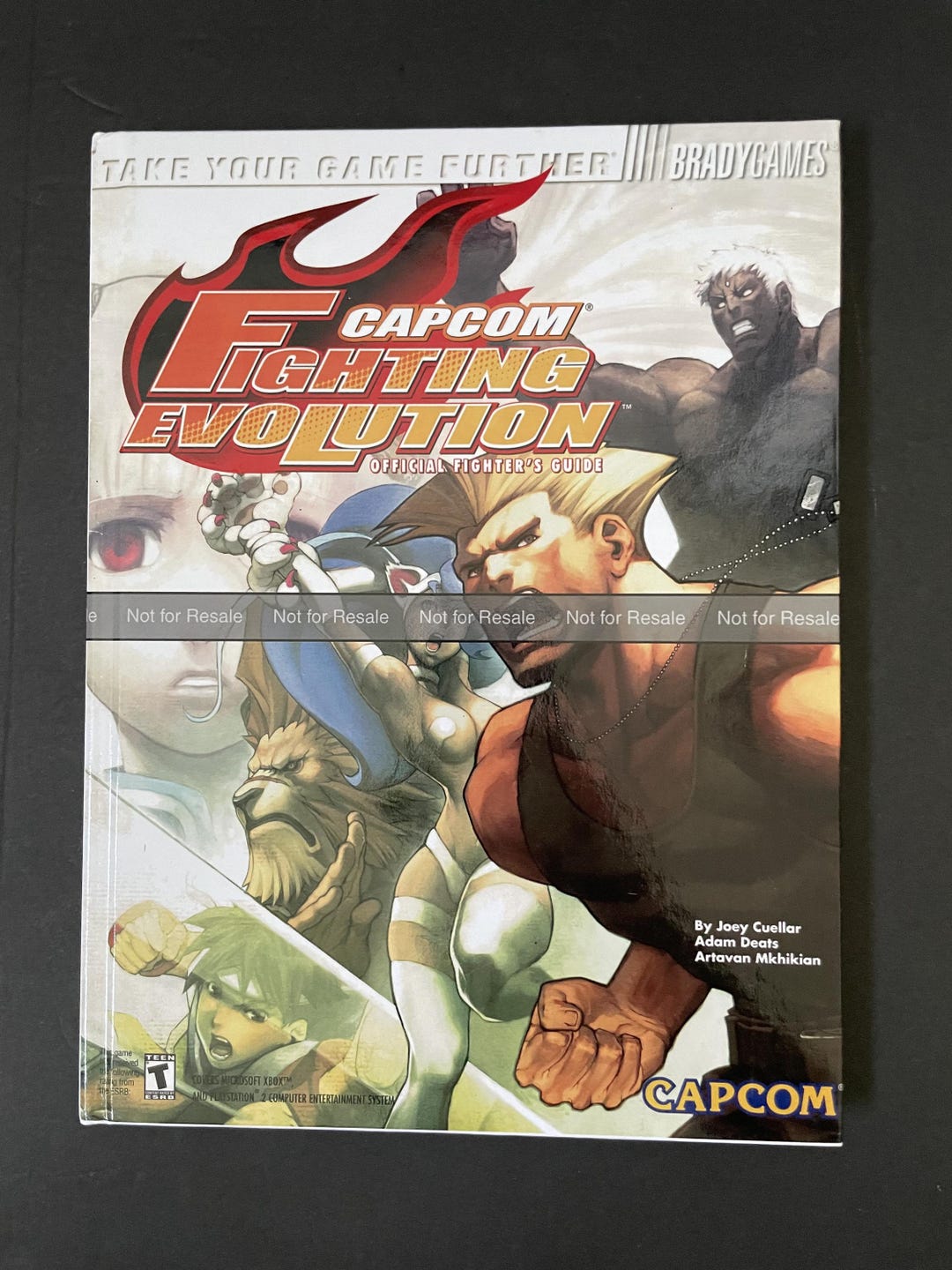 Capcom Fighting Evolution - Bradygames Official Fighter's Guide - CUSTOM HARDCOVER - Etsy