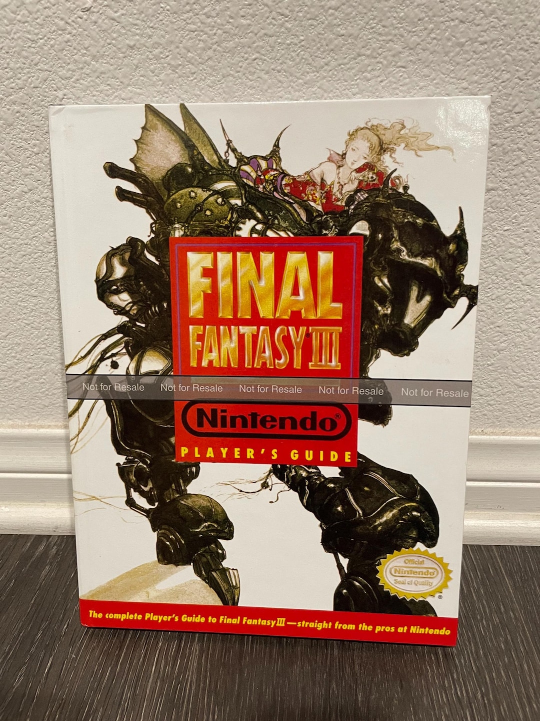 Final Fantasy III - Nintendo Player's Guide - CUSTOM HARDCOVER - Etsy