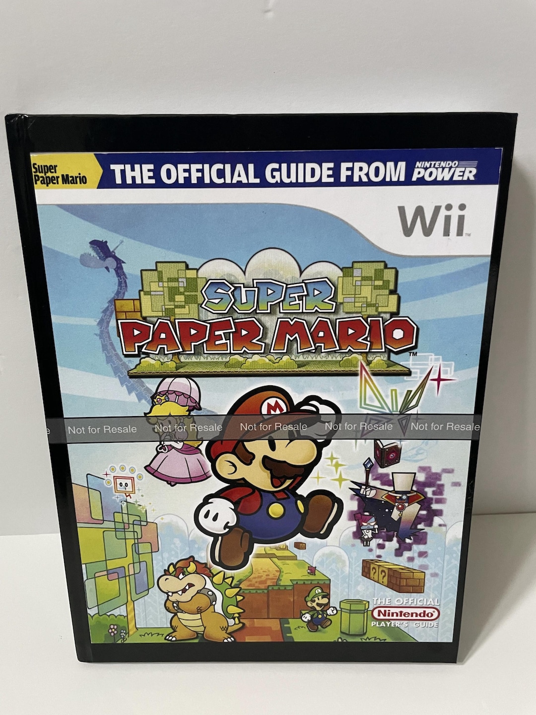 Super Paper Mario - Nintendo Player's Guide - CUSTOM HARDCOVER - Etsy