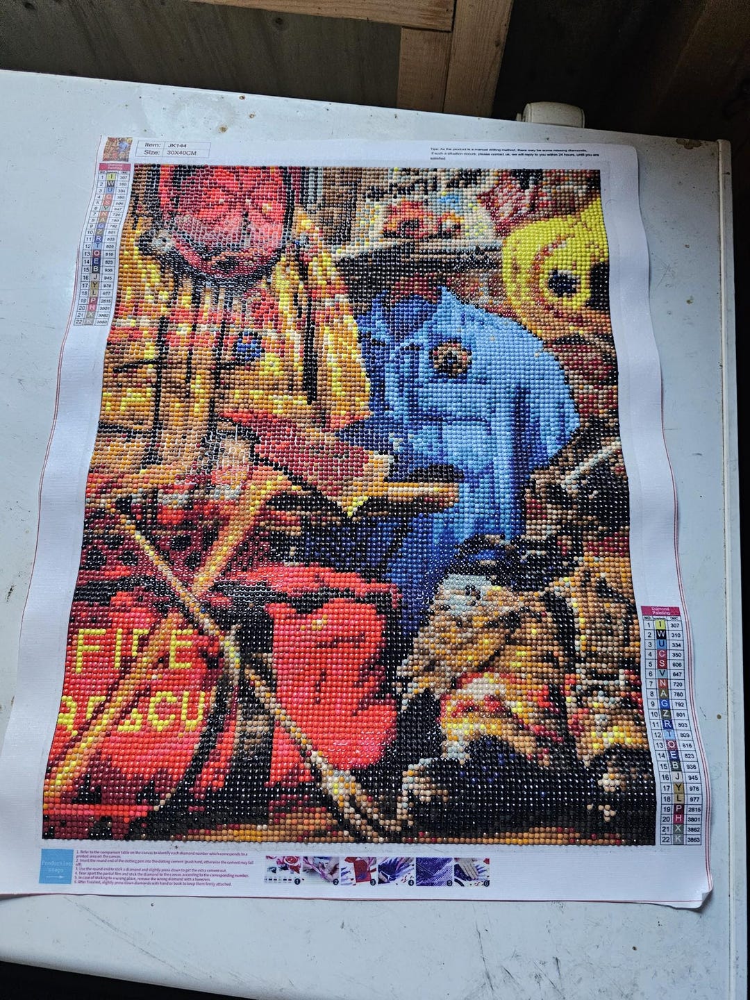 Firefighter Diamond Painting - Etsy