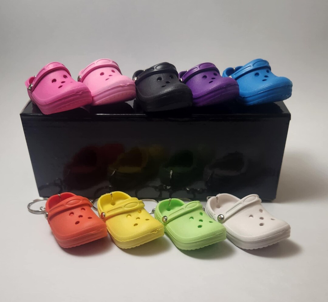 Mini Croc Keychain - Etsy