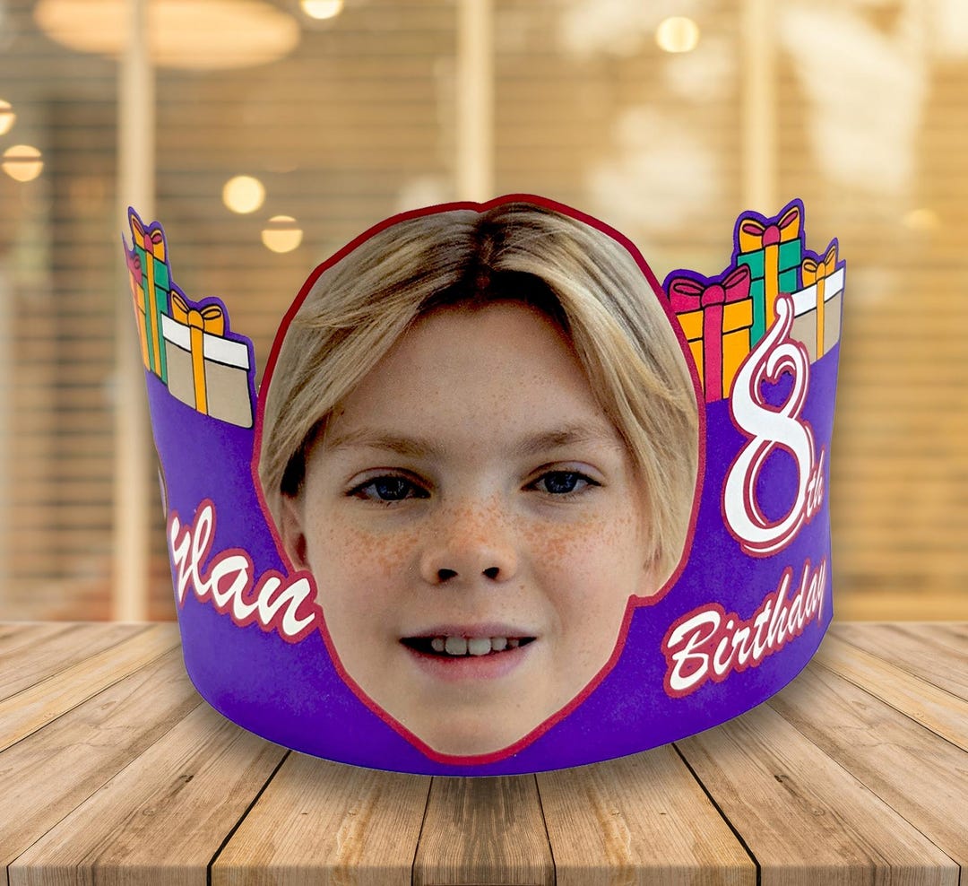 Custom Birthday Boy Age Hat: Designed for You—custom Birthday Hats for ...
