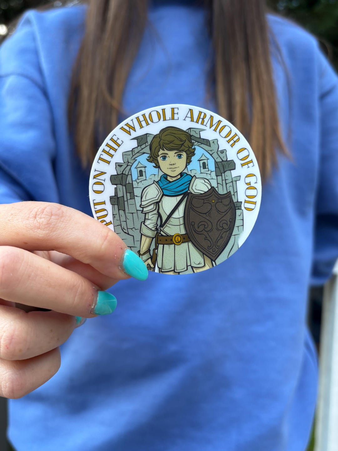 Armor of God Sticker - Boy | Faith-based Vinyl Sticker | Christian ...