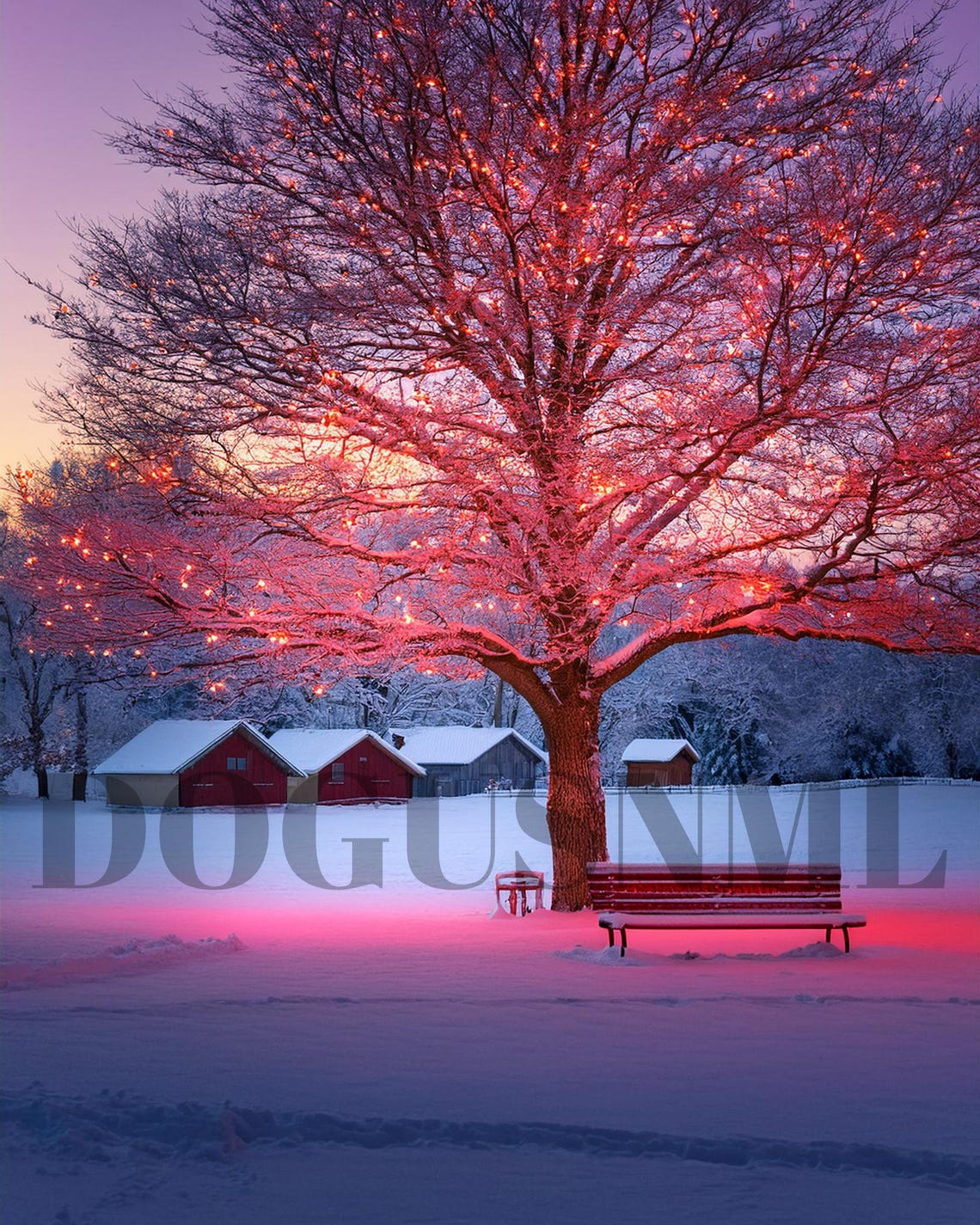 5 Romantic Winter Wonderland Backdrop | Cinematic Valentine Overlays ...