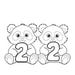 Animal Number Coloring Book for Kids Ages 3-6 | Fun Counting 1-10 With ...