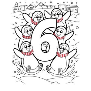 Animal Number Coloring Book for Kids Ages 3-6 | Fun Counting 1-10 With ...