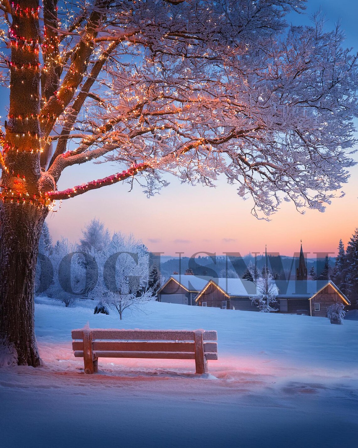 5 Romantic Winter Wonderland Backdrop | Cinematic Valentine Overlays ...