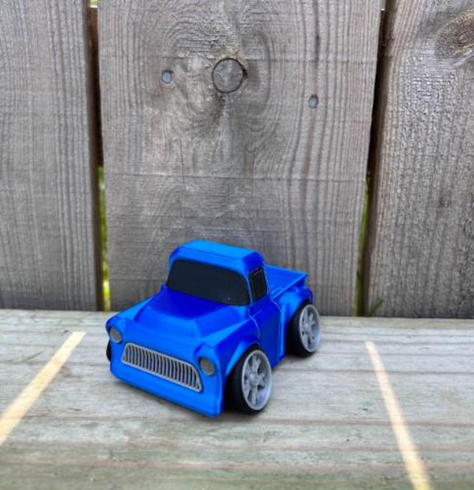 Tooned Chevy Truck 3D Printed Truck Replica 3D Printed Car Toy - Etsy