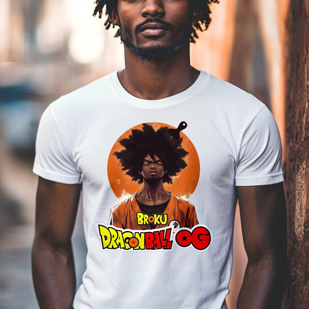 Dragonball Z Black Goku Broku T-shirt - Etsy