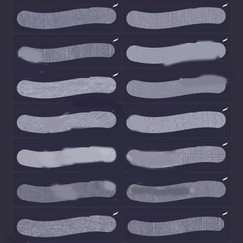 Realistic Denim & Fabric Texture Procreate Photoshop Brushset for ...
