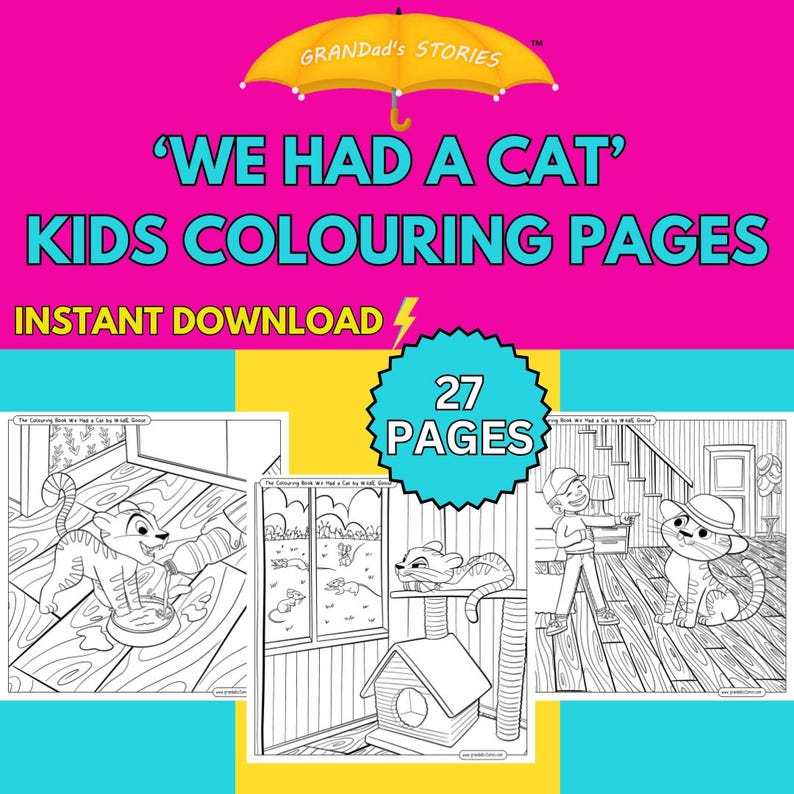 Tiger Coloring Pages, Animals, Cute Coloring Pages for Kids, Children's ...