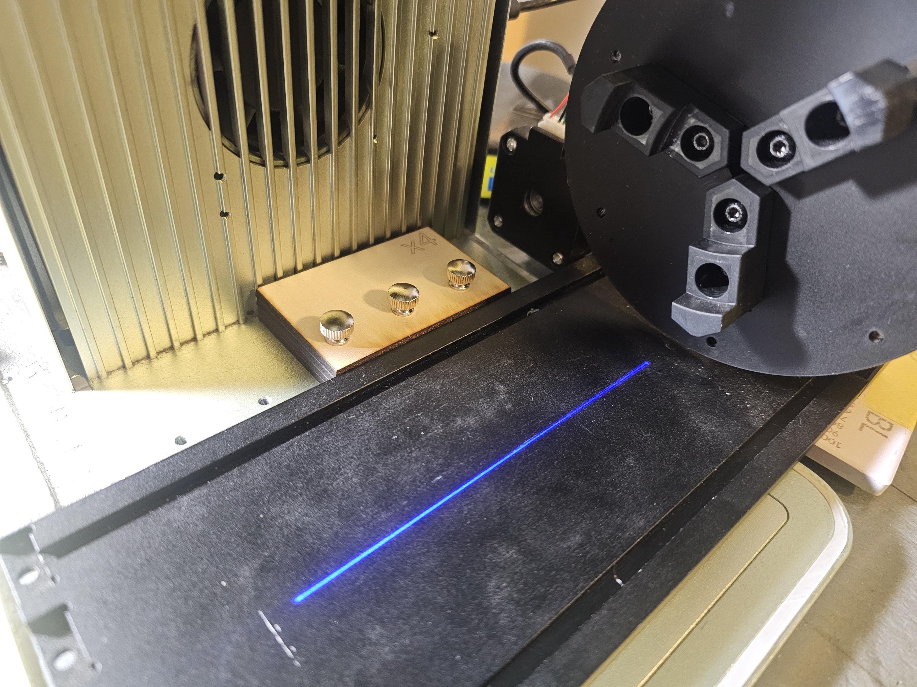 Xtool F1 Ra2 Pro Rotary Alignment Jig No 3D Printer Needed. Cut on F1 ...