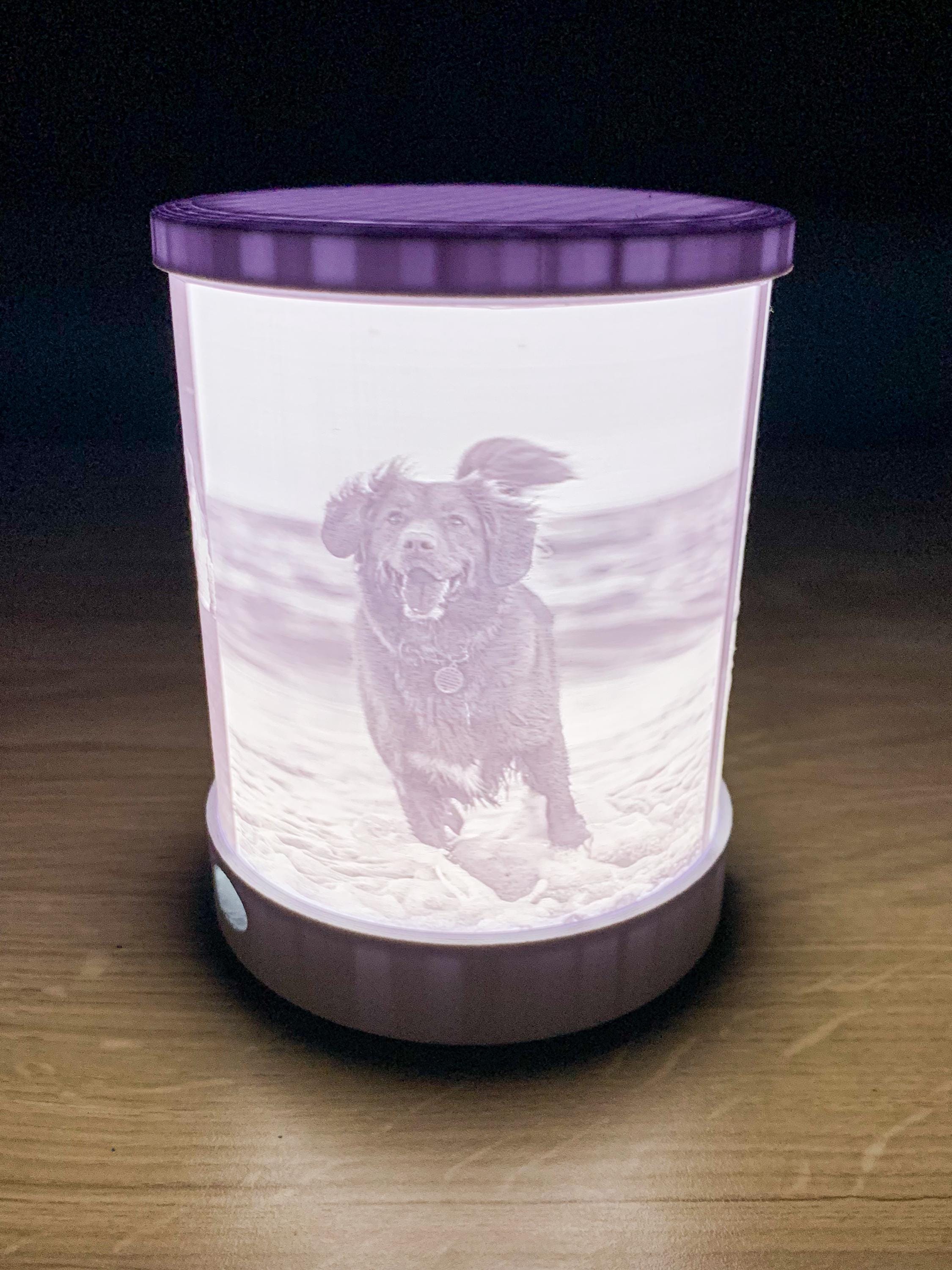 Lith Lamp Custom 3D Printed Lithosphere Lamp - Etsy