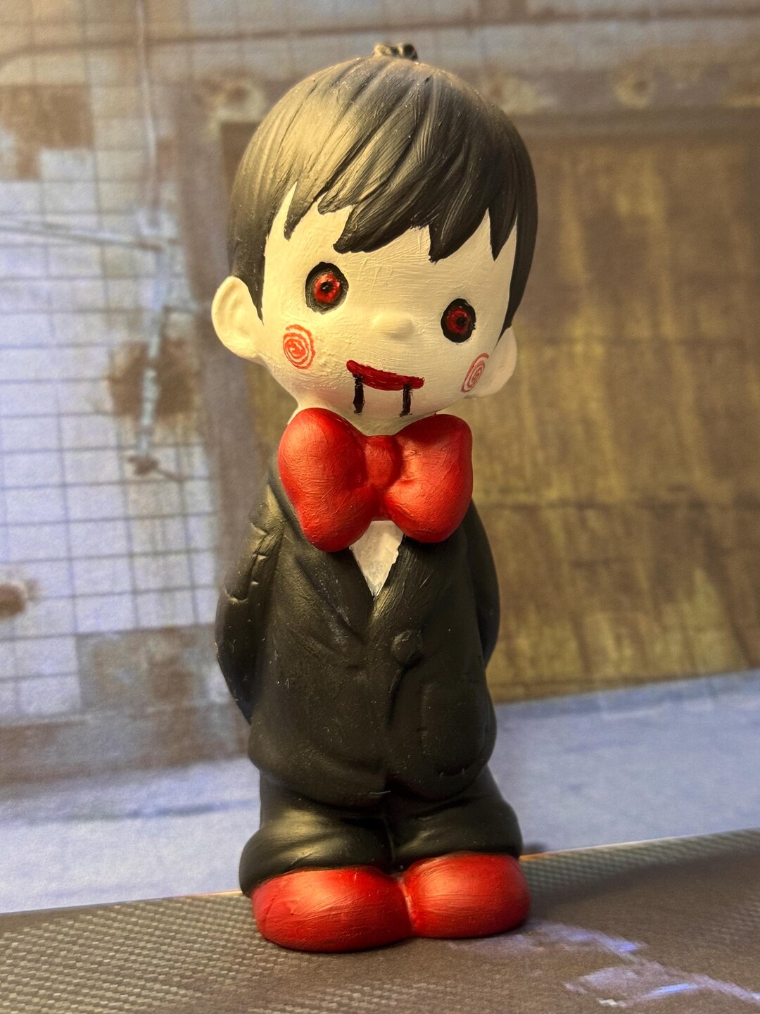 Billy the Puppet, Reimagined Precious Moments Figurine - Etsy