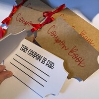 Editable Father's Day/anniversary Coupon Book Template | Gift for Dad ...
