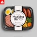 Custom Food Label for Meal Prep and Takeaway | Business Label for ...