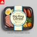 Custom Food Label for Meal Prep and Takeaway | Business Label for ...