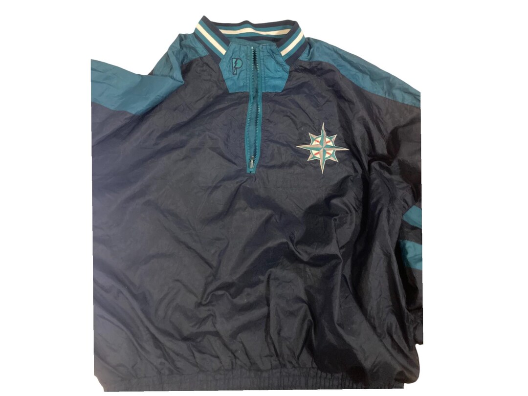 Vintage Seattle Mariners 90s Baseball Jacket Oversized Style Size XL ...