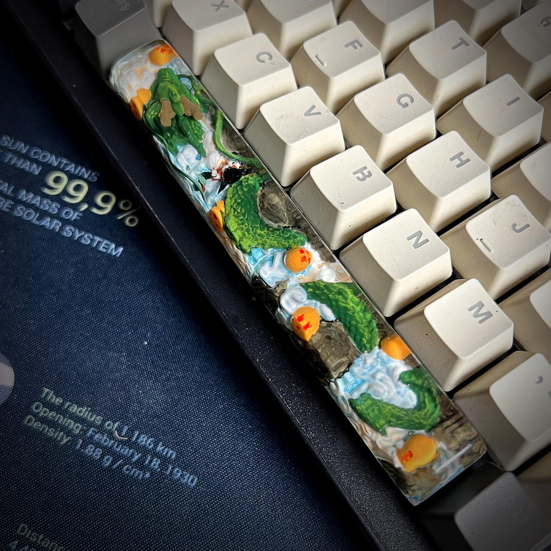She.n.l0.ng Handmade Spacebar, Artisan Resin Keycap, Idea Decor for ...