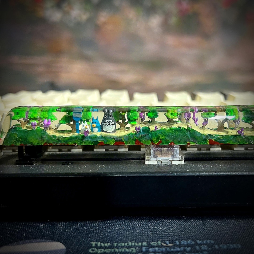 Cute Anime Resin Spacebar, Anime Spacebar, Fat and Cute Anime Character ...