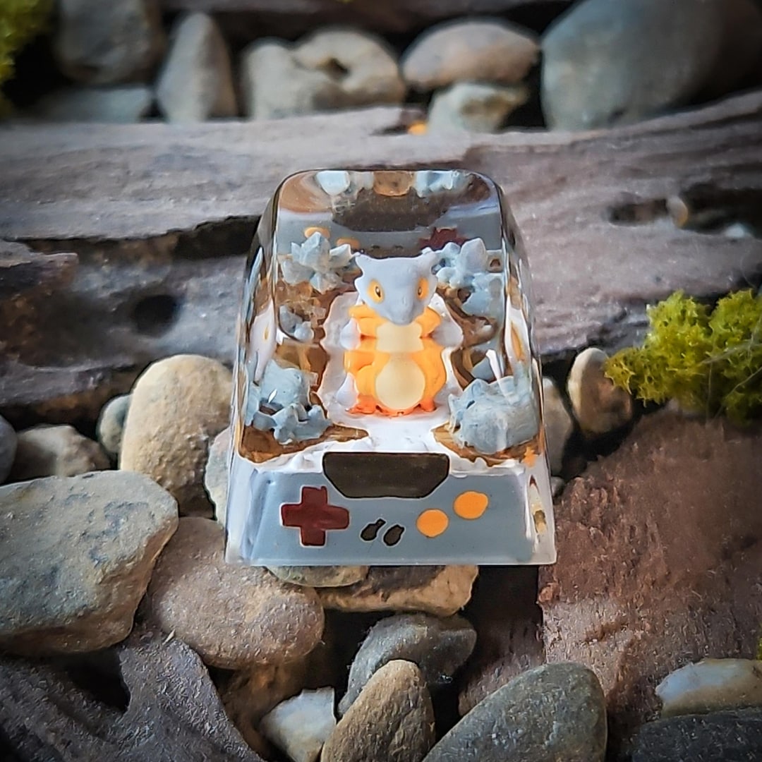 Cubone Resin Keycap 1u Handmade, Karakara Keycap 1u , Best Idea for ...