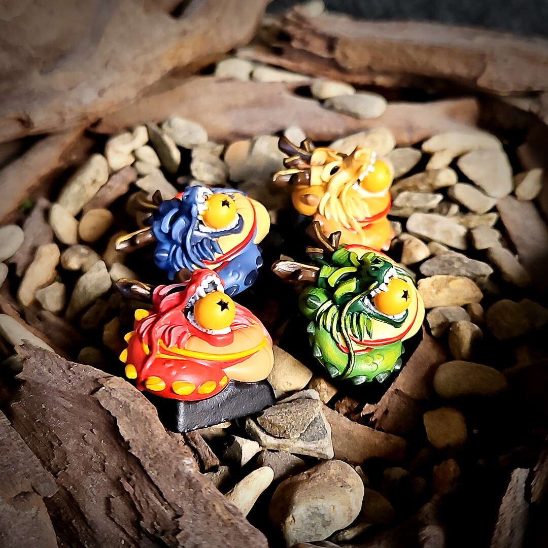 Shenron DBZ Keycap, Shenlon Dragon Keycaps, Gaming Keyboard, Drag0.n ...