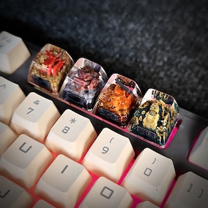 Beast Artisan Keycap, Anime Artisan Keycap, Custom Resin Keycap ...